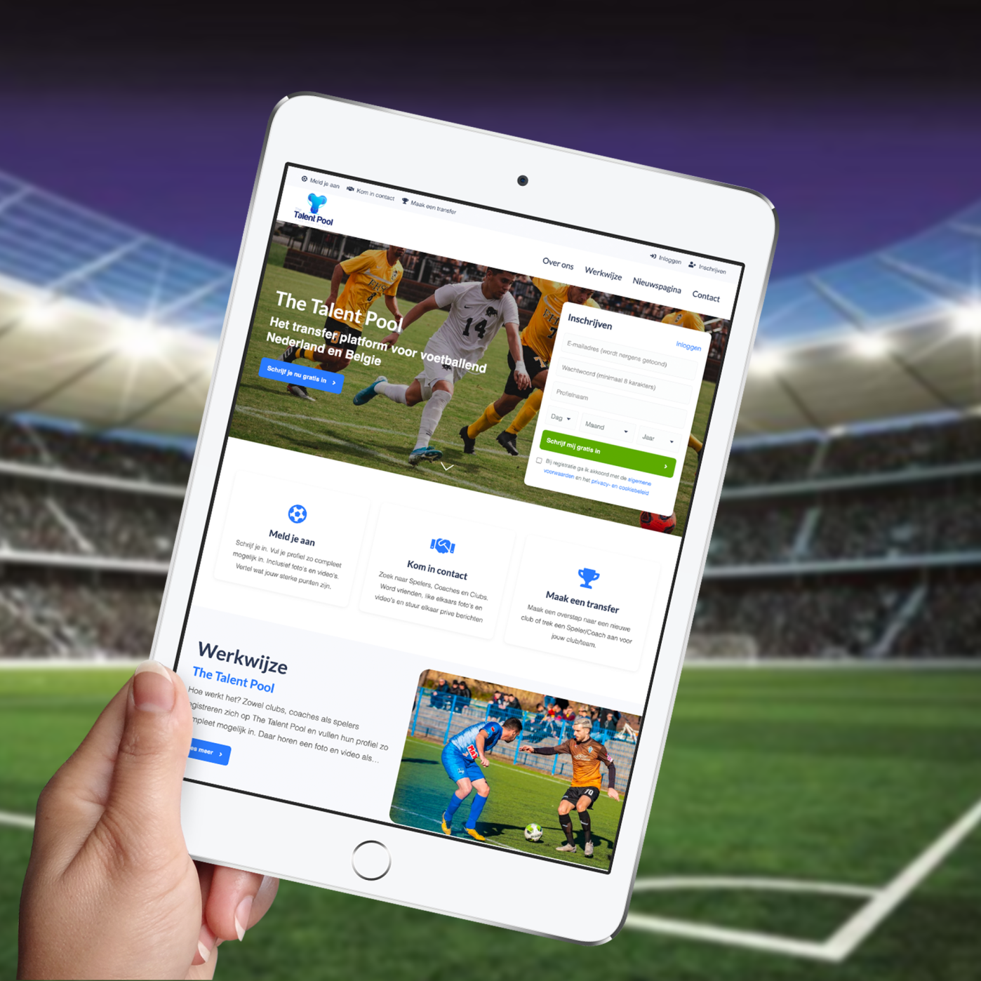 Have a scout platform developed? This is a soccer scout platform